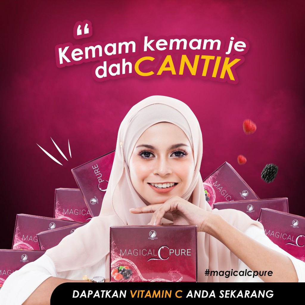 MAGICAL C PURE ORIGINAL HQ ( VITAMIN C) | Shopee Malaysia
