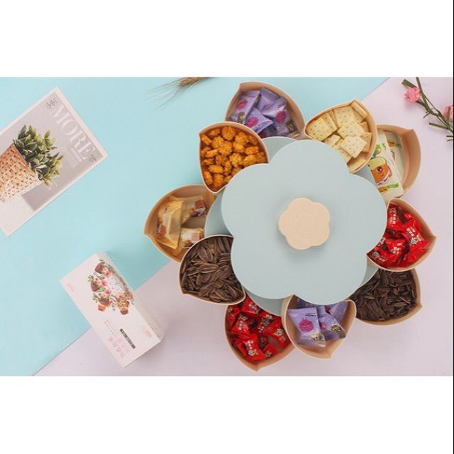 BEKAS KUIH RAYA BENTUK BUNGA (FLOWER SHAPE COOKIES STORAGE) | Shopee ...