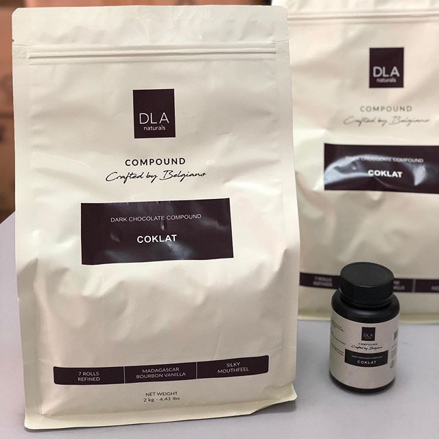 DLA NATURALS COKLAT DARK CHOCOLATE COMPOUND COINS/BUTTONS 免调温黑巧克力 2kg ...