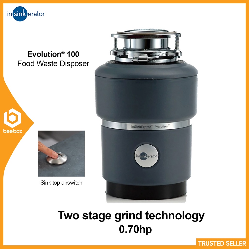 InSinkErator EVOLUTION 100 / EVO 100 Sink Waste Disposer/Disposal 0 ...