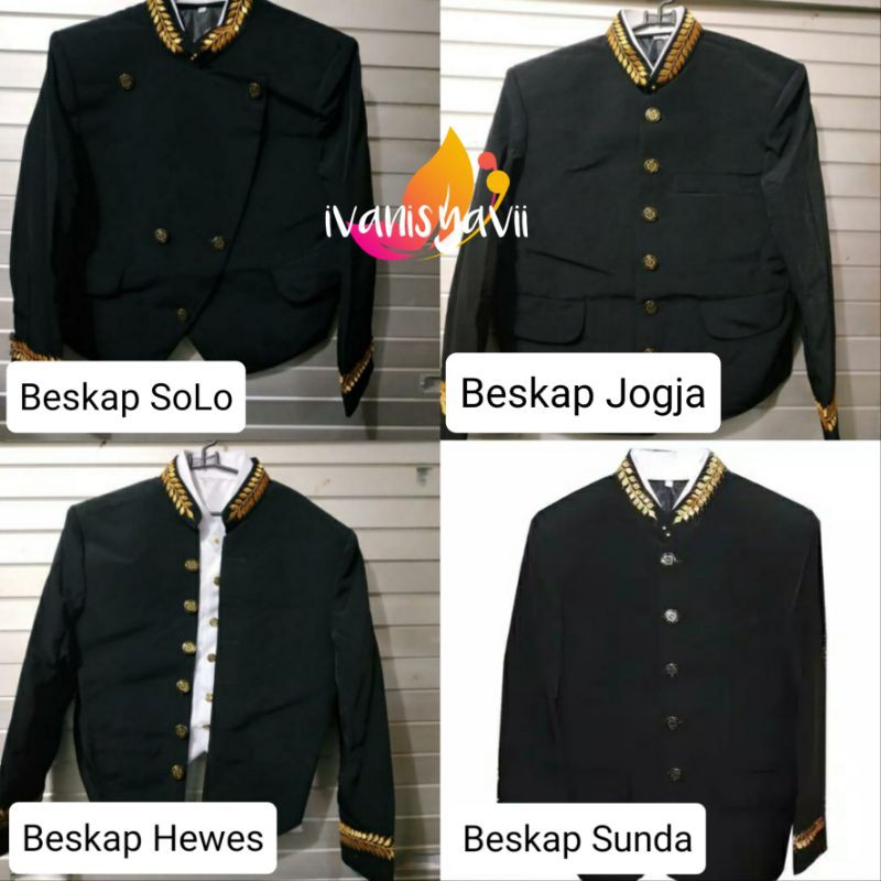 (NS-Bskp) Premium | Pressed Beskap, Upright Shoulder - Jogja Beskap ...