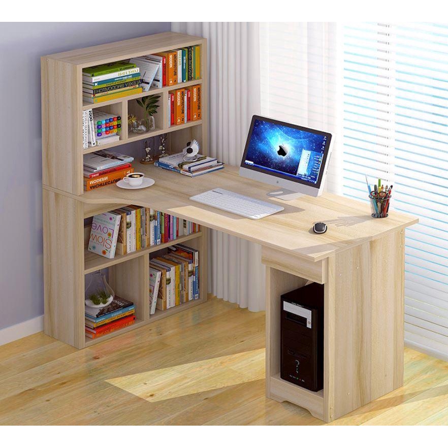 [READY STOCK] FOREVER Desk with Shelves Drawer - Upgraded Version ...