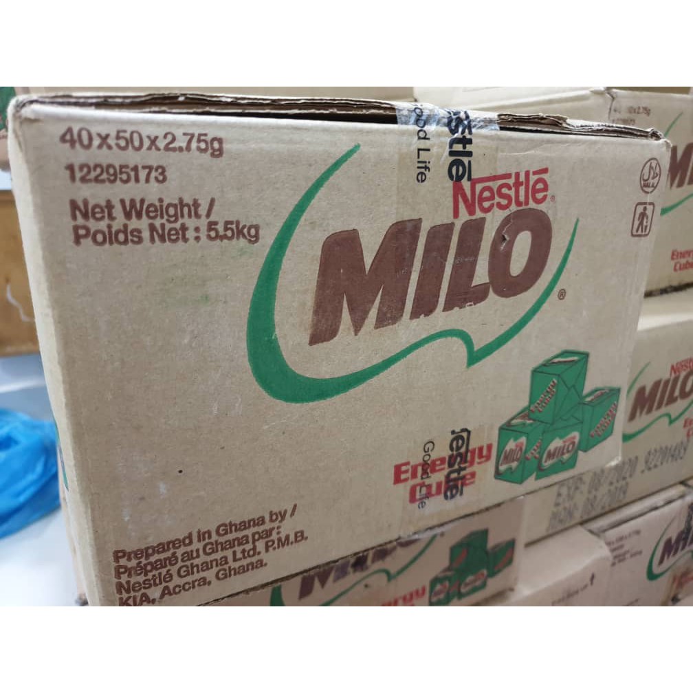 MILO CUBE 100pcs x 24 PACKS NESTLE Milocube | Shopee Malaysia