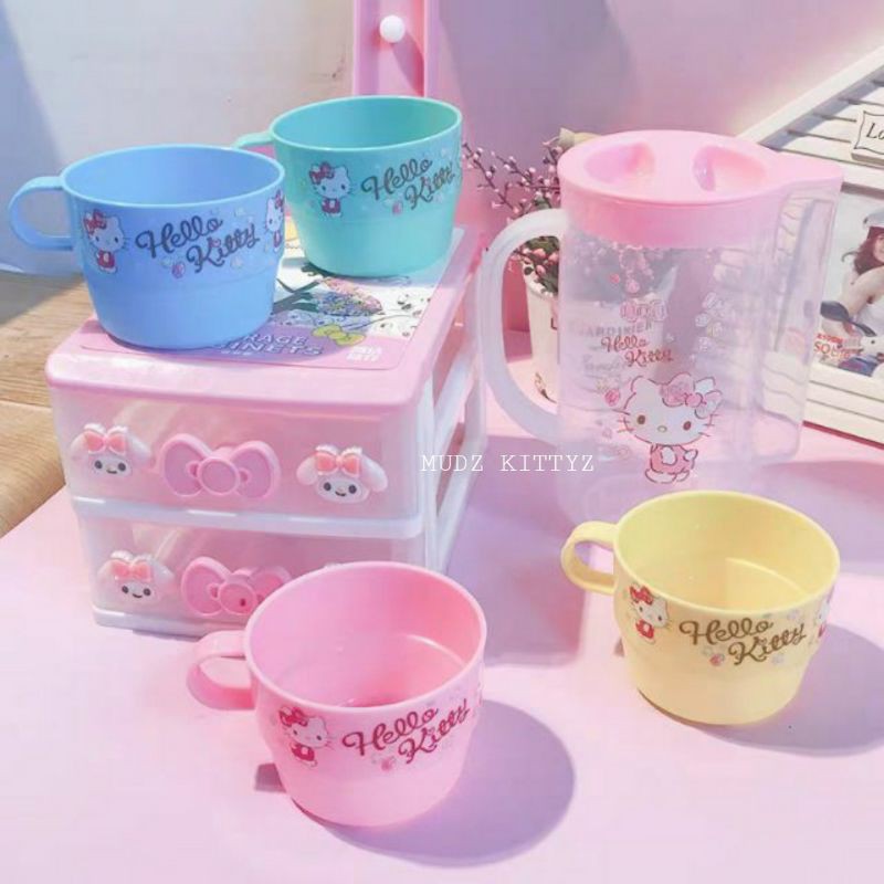 Hello Kitty Set Jug & Cawan | Shopee Malaysia