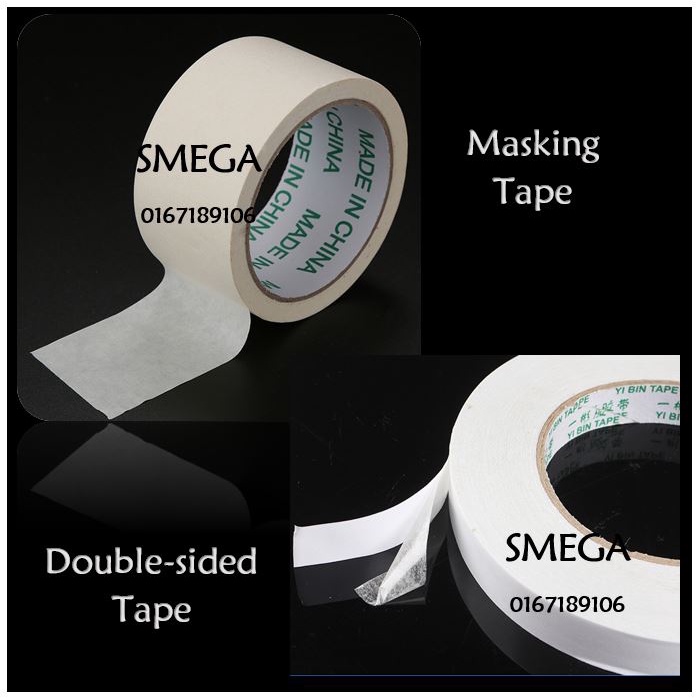 SMEGA: Office / Industrial Use Masking Tape and Double-sided Tape ...