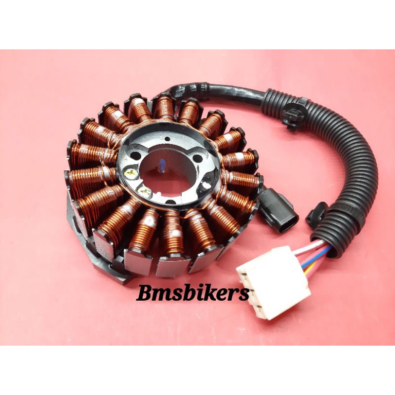 NMAX V2/NVX155-V3 STATOR ASSY FUEL COIL MAGNET COIL (100%ORIGINAL)B6H ...