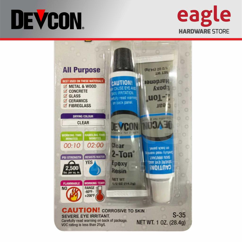 Devcon S35 2 Ton Clear Epoxy | Shopee Malaysia