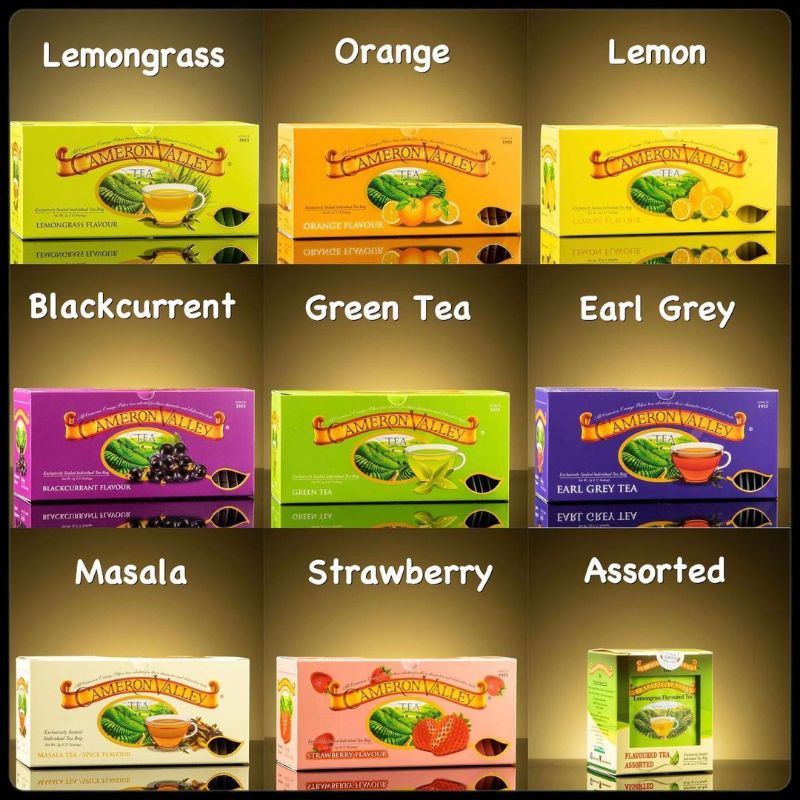 Cameron Valley Tea 🍵/ Teh Strawberry (2g x 25 teabags 120g‼️) Direct ...