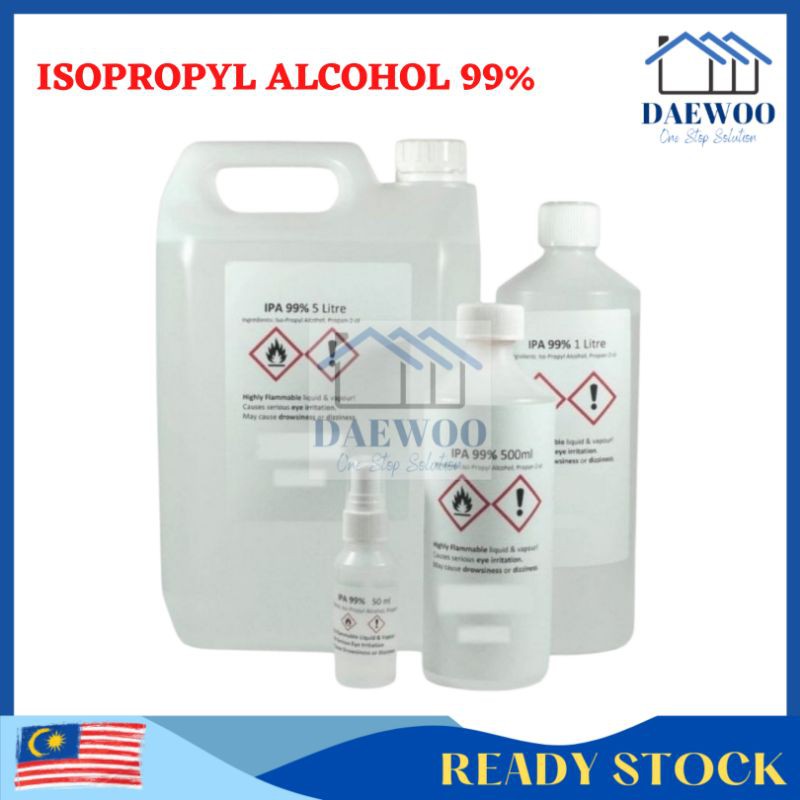 ISOPROPYL ALCOHOL / ISOPROPANOL (IPA), 99.9% 1litre | Shopee Malaysia