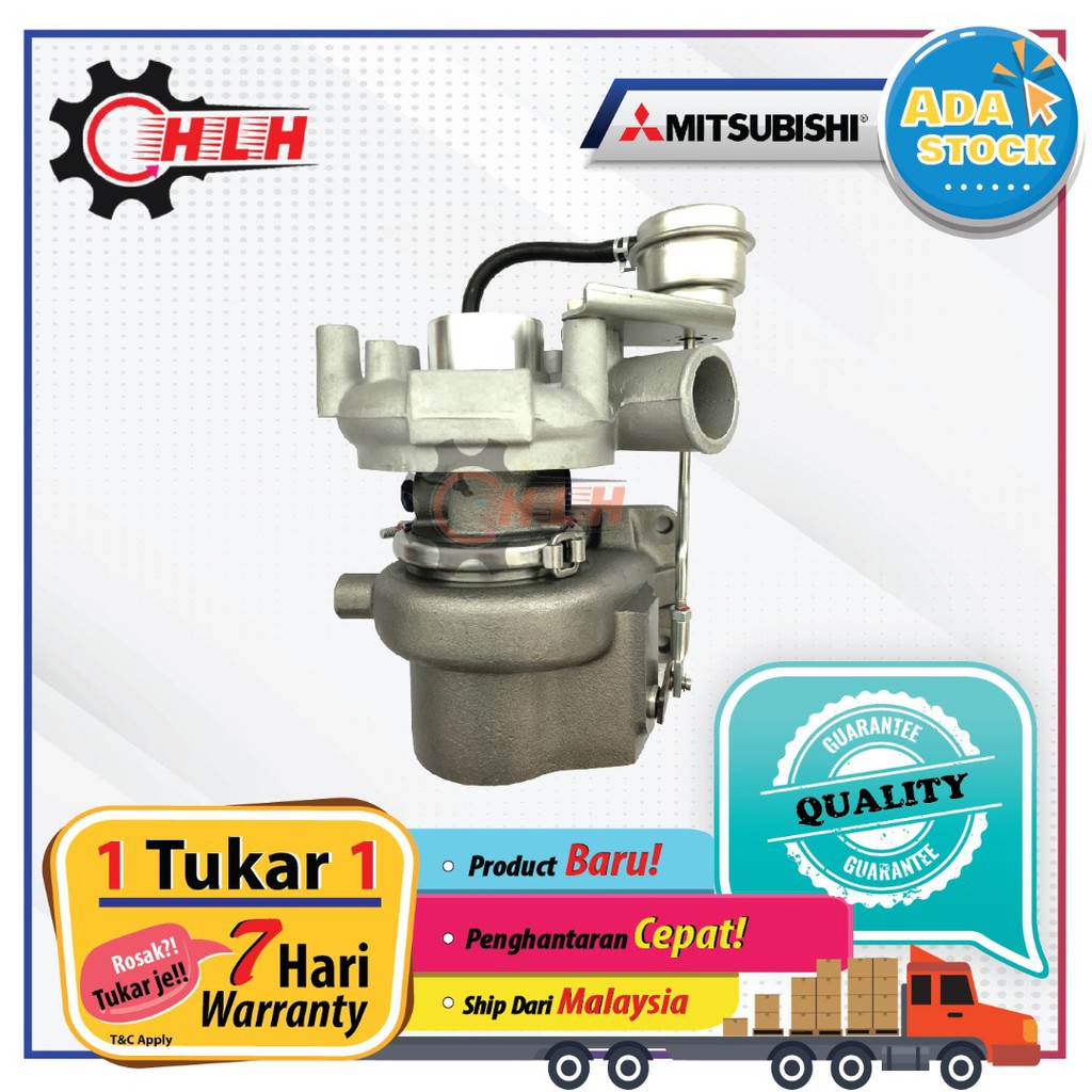 Mitsubishi Canter Fuso FE639 FE83 FG83 4D34 4D34T Turbo Charger With ...