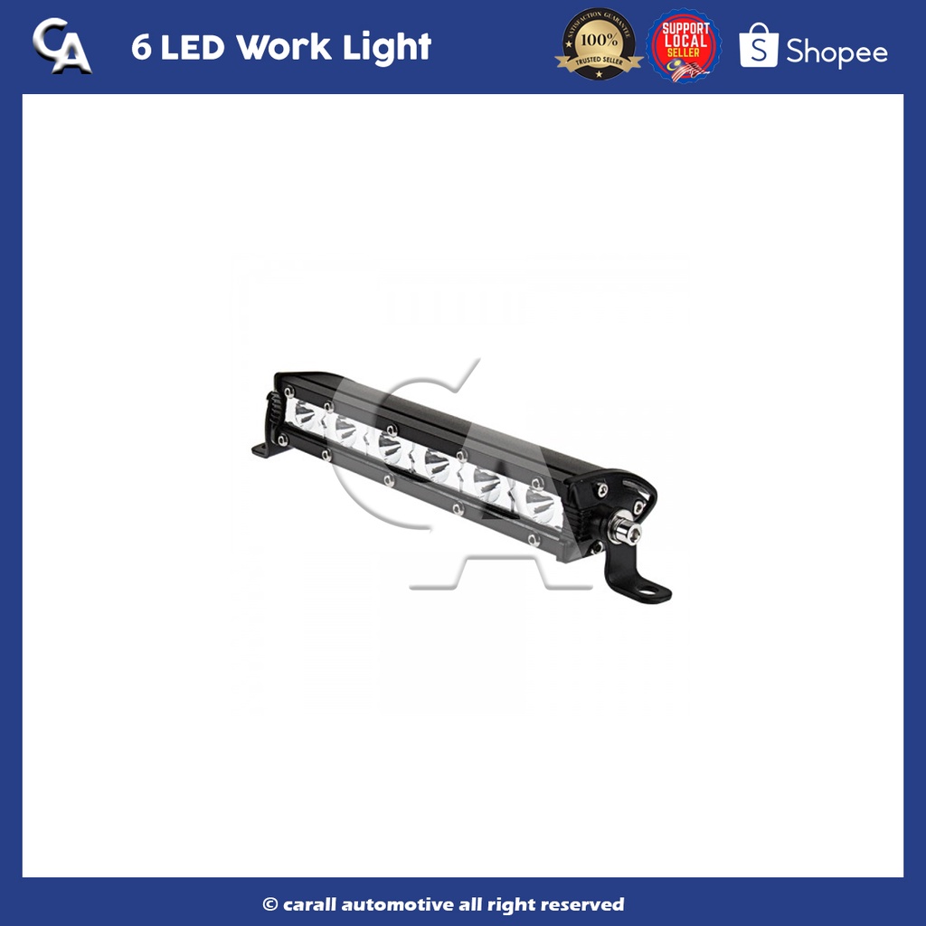 4X4 18W 6 LED High Grade Car Sport Light Work Truck SUV Off Road Sport ...