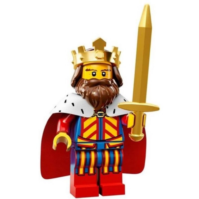 LEGO CMF 71008 SERIES 13 Classic King Minifigure NEW IN SEALED PACK ...