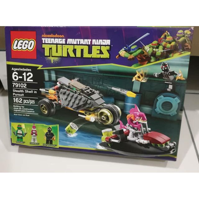 LEGO 79102 TEENAGE MUTANT NINJA TURTLES Stealth Shell in Pursuit (NEW ...