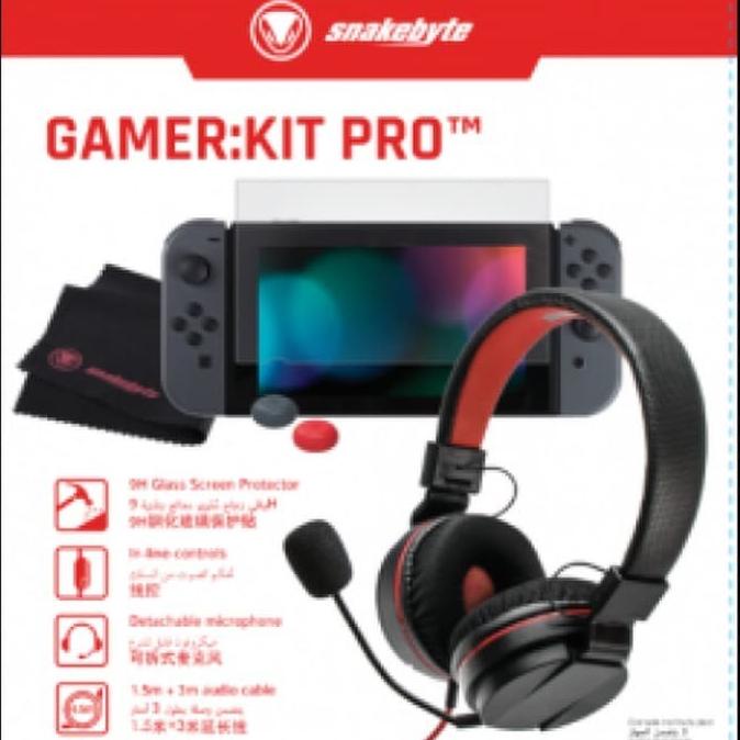 Snakebyte Switch Gamer Kit Pro | Shopee Malaysia