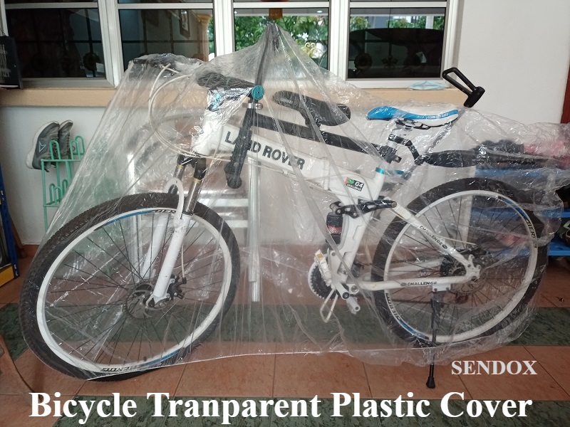 Transparent Plastic Cover Bicycle Electronic Bike Disposable Waterproof ...