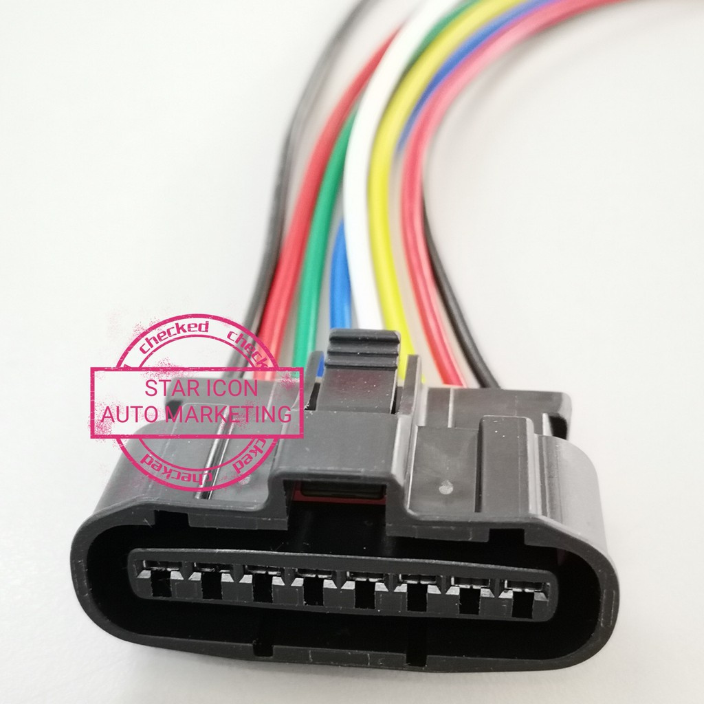 proton wira Air Flow Airflow Sensor Socket Connector Proton Wira 1.6 1. ...