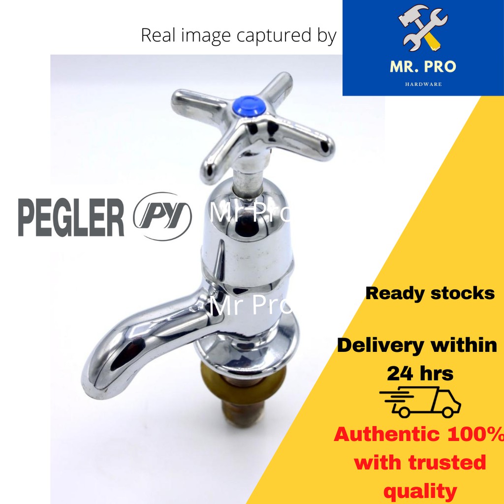Authentic Pegler Yorkshire Twist Handle Tap, Cold Basin Tap, 1/2 in BSP ...