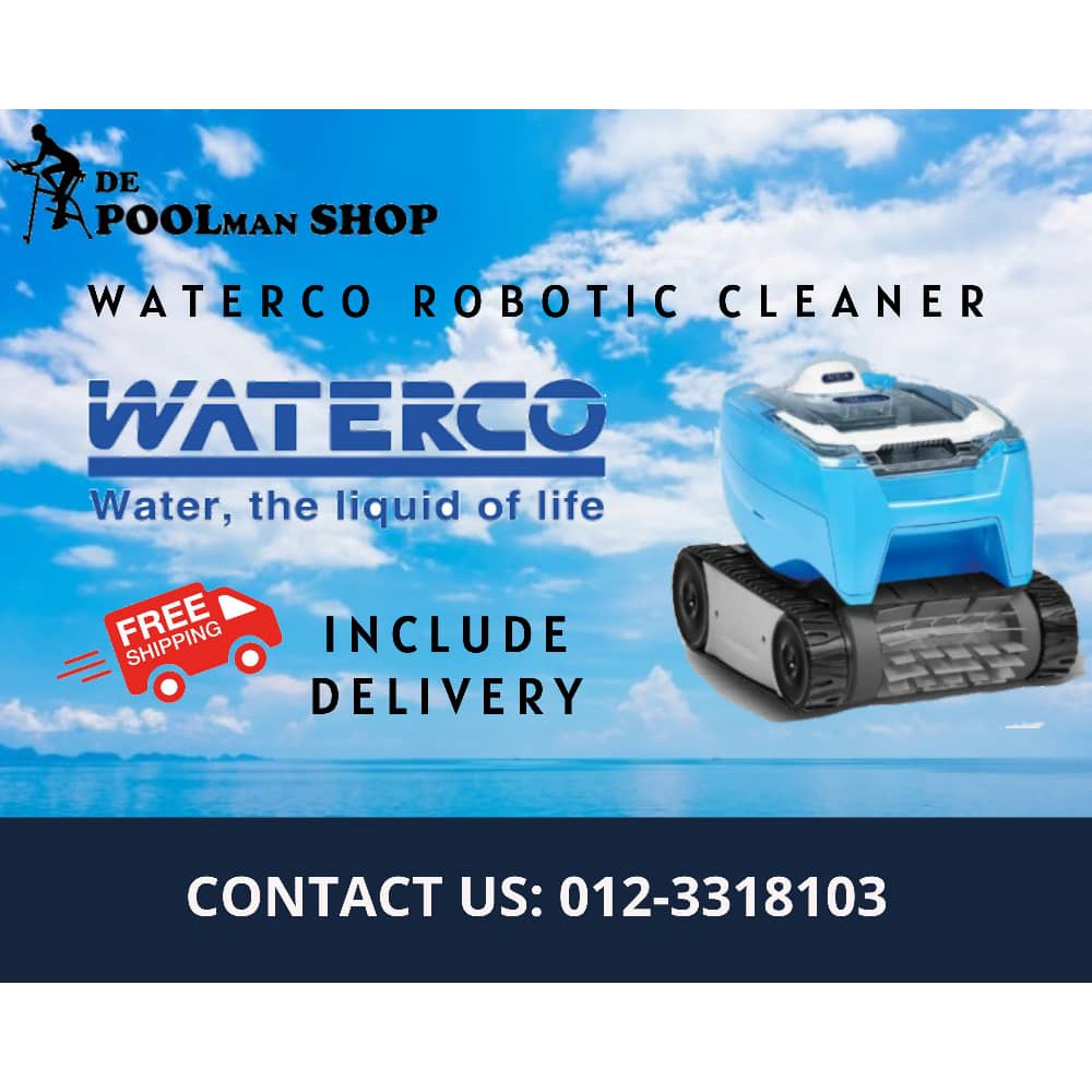 WATERCO Trident AQUA - Robotic Pool Cleaner | Shopee Malaysia