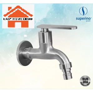 SUPERINO SUS304 Stainless Steel Kitchen & Bathroom Hose Bib Tap ...
