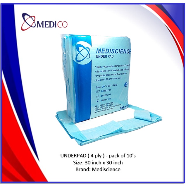 Underpad 30 x 30 - 1 Pack | Shopee Malaysia