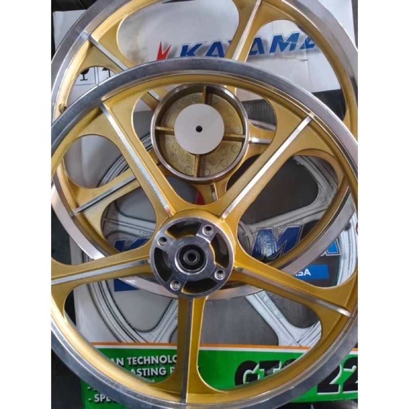 kawa GTO sport rim 5 batang kayama siap bearing siap bust gbo / gboj ...