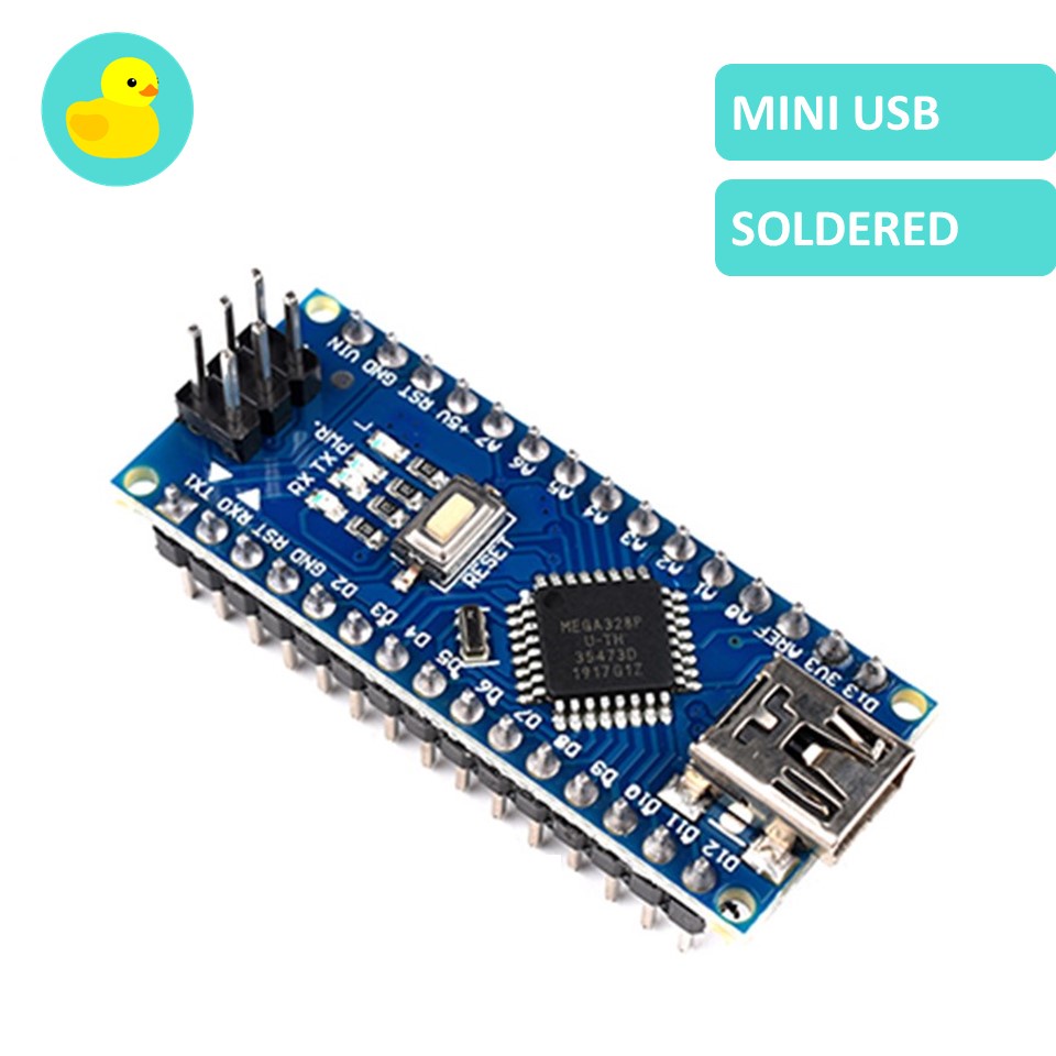 Arduino Nano V3.0 With Mini USB / Micro USB Cable | Shopee Malaysia