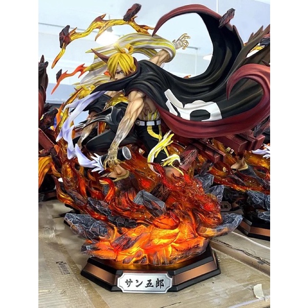 ️ One piece Tt Sanji 1/6 Original Gk transparent ️Gk Resin action ...