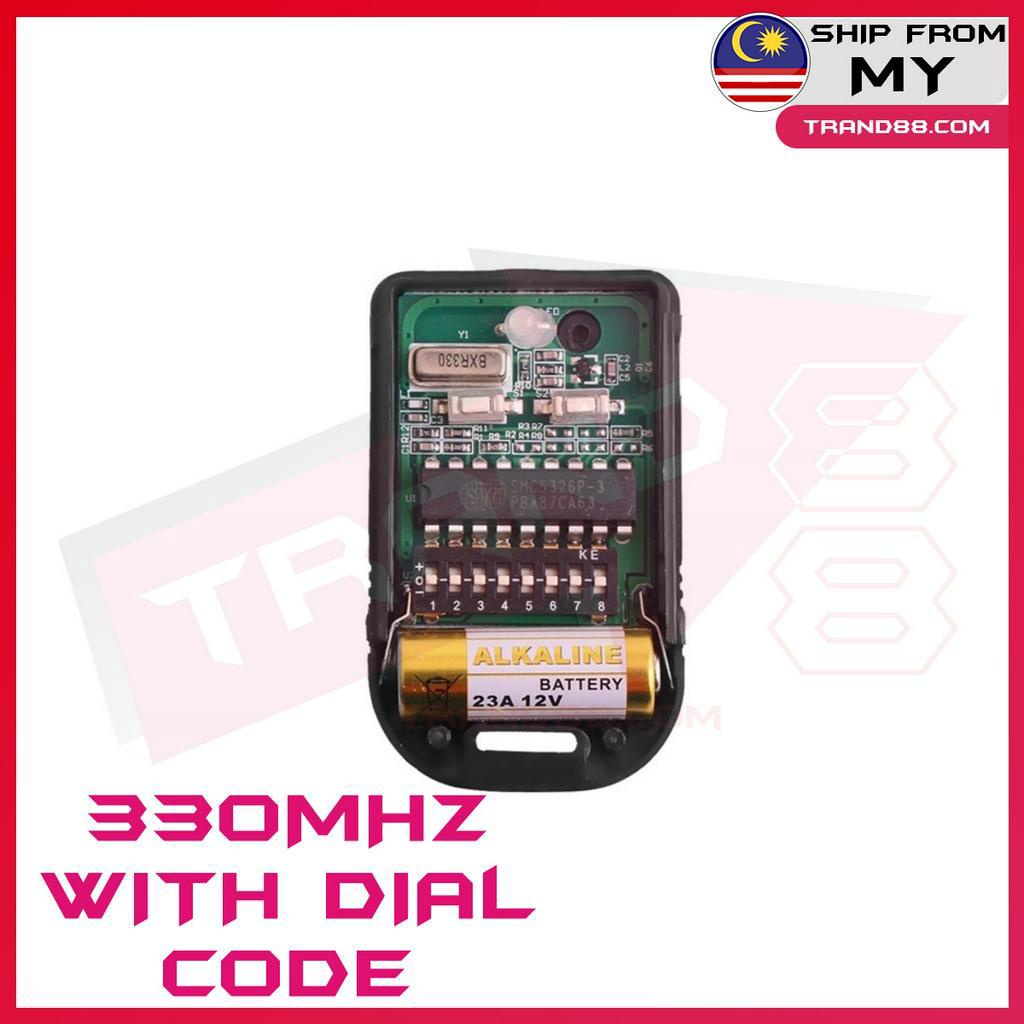 Autogate Door Key Auto Gate Remote Control SMC5326 330Mhz 433Mhz Door ...