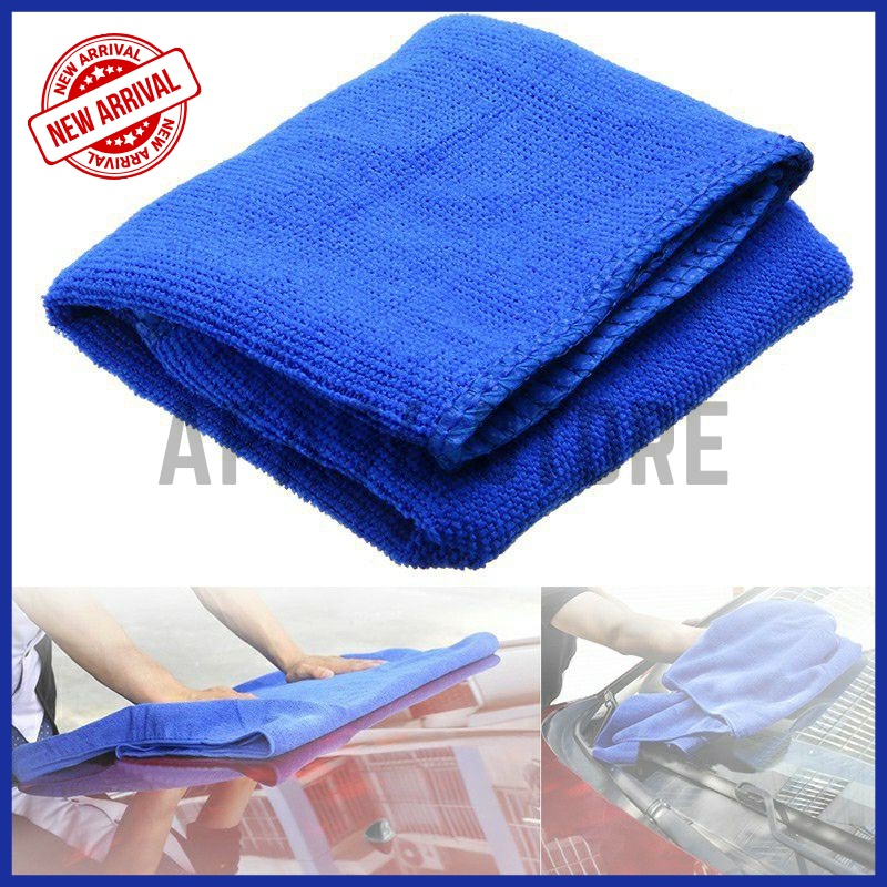 1pc Microfibre Cleaning Cloth Towel Valeting Polishing Wax Duster ...