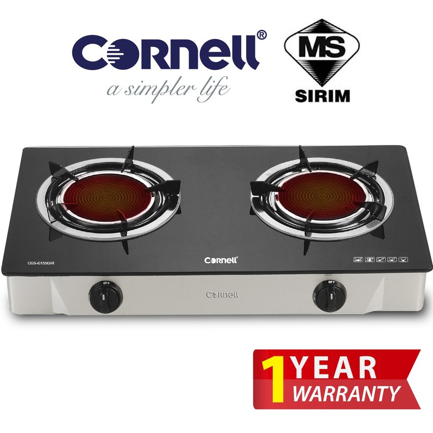 *SHIP TODAY* [HOT ITEM] Cornell Infrared Glass Top Gas Stove CGS ...