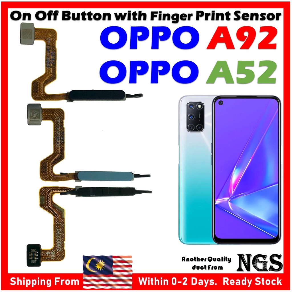 ORl NGS Brand On Off Button with Fingerprint Sensor Ribbon Compatible ...