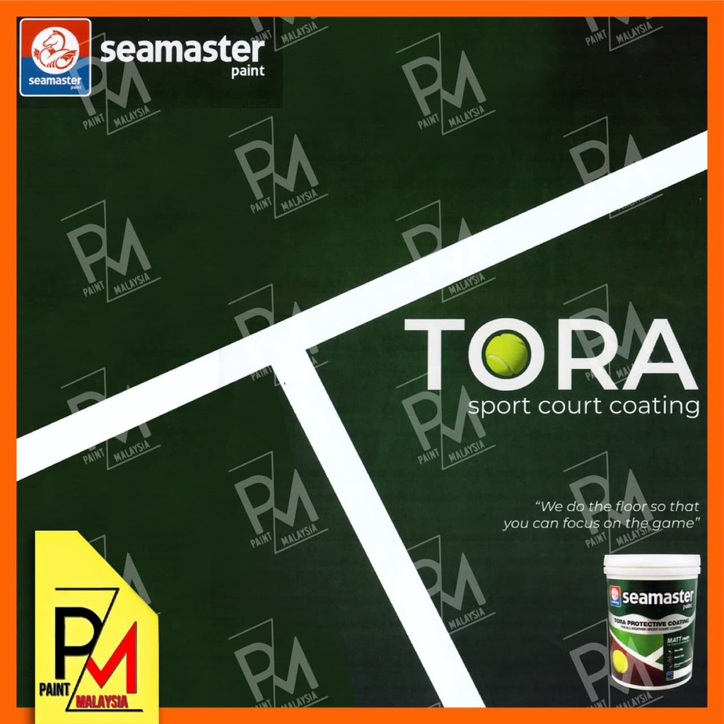 SEAMASTER Paint Tora Protective Coating Tennis Court Basketball Court ...