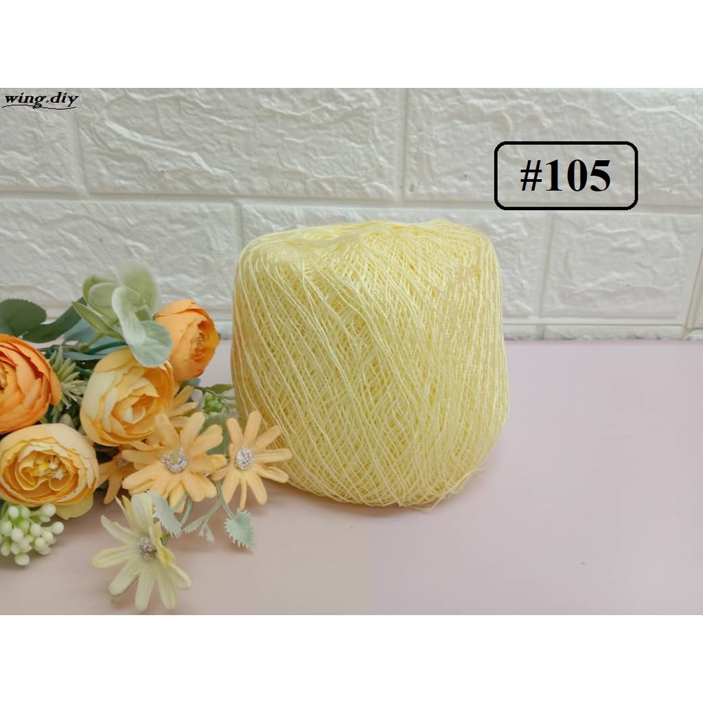 [NEW COLOUR] MINLON COUNTRY HIGH CLASS CROCHET YARN/ BENANG KAIT MINLON ...