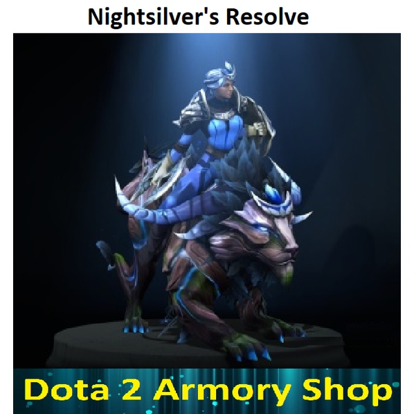 🔥 30 days as friend 🔥 Dota2 Luna 🔥 Nightsilver's Resolve 🔥 TI6 ...