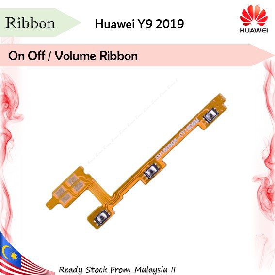 Huawei Y9 2019 Power On Off key/ Volume Up Down Button Flex Cable ...