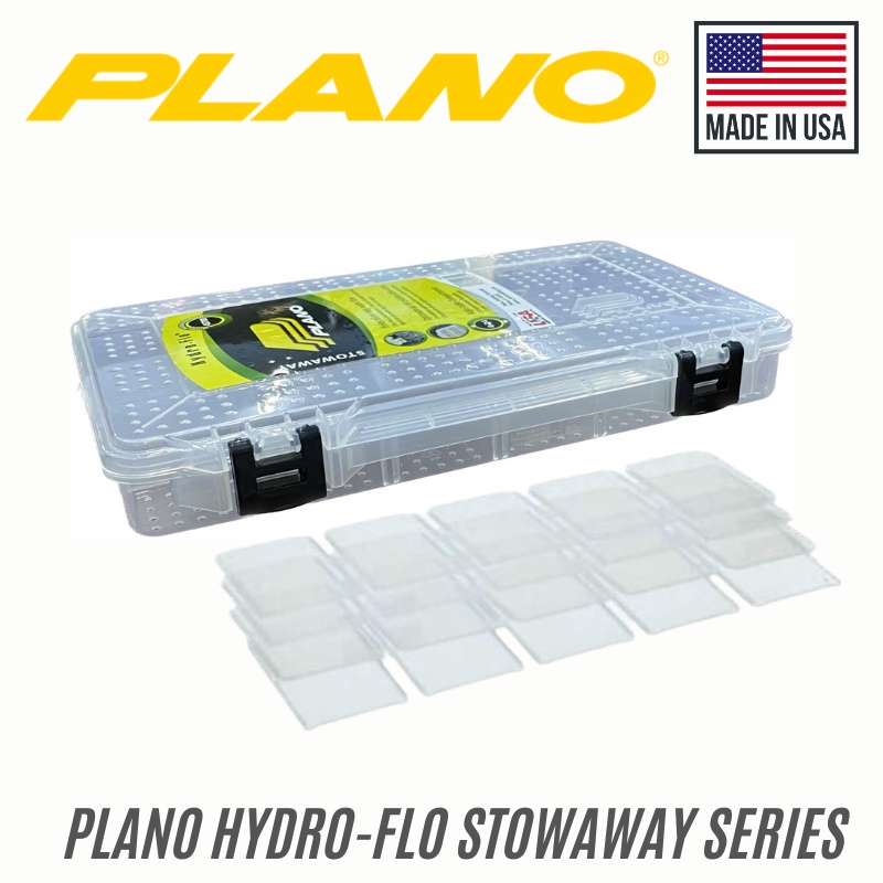 Plano Hydro - Flo StowAway Tackle Box Series | Shopee Malaysia
