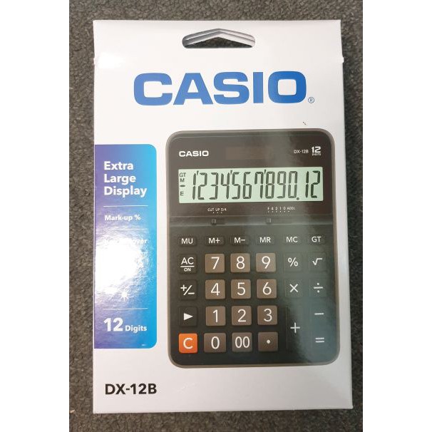 Casio DX-12B 12 Digits Calculator (100% Original) | Shopee Malaysia