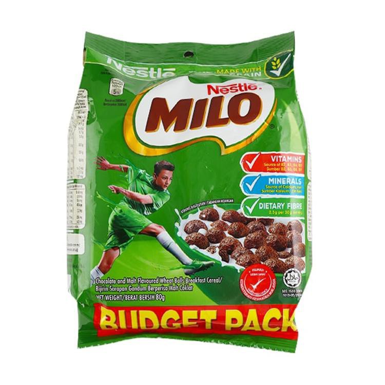 Nestle Milo Breakfast Cereal (Pouch) 80G | Shopee Malaysia