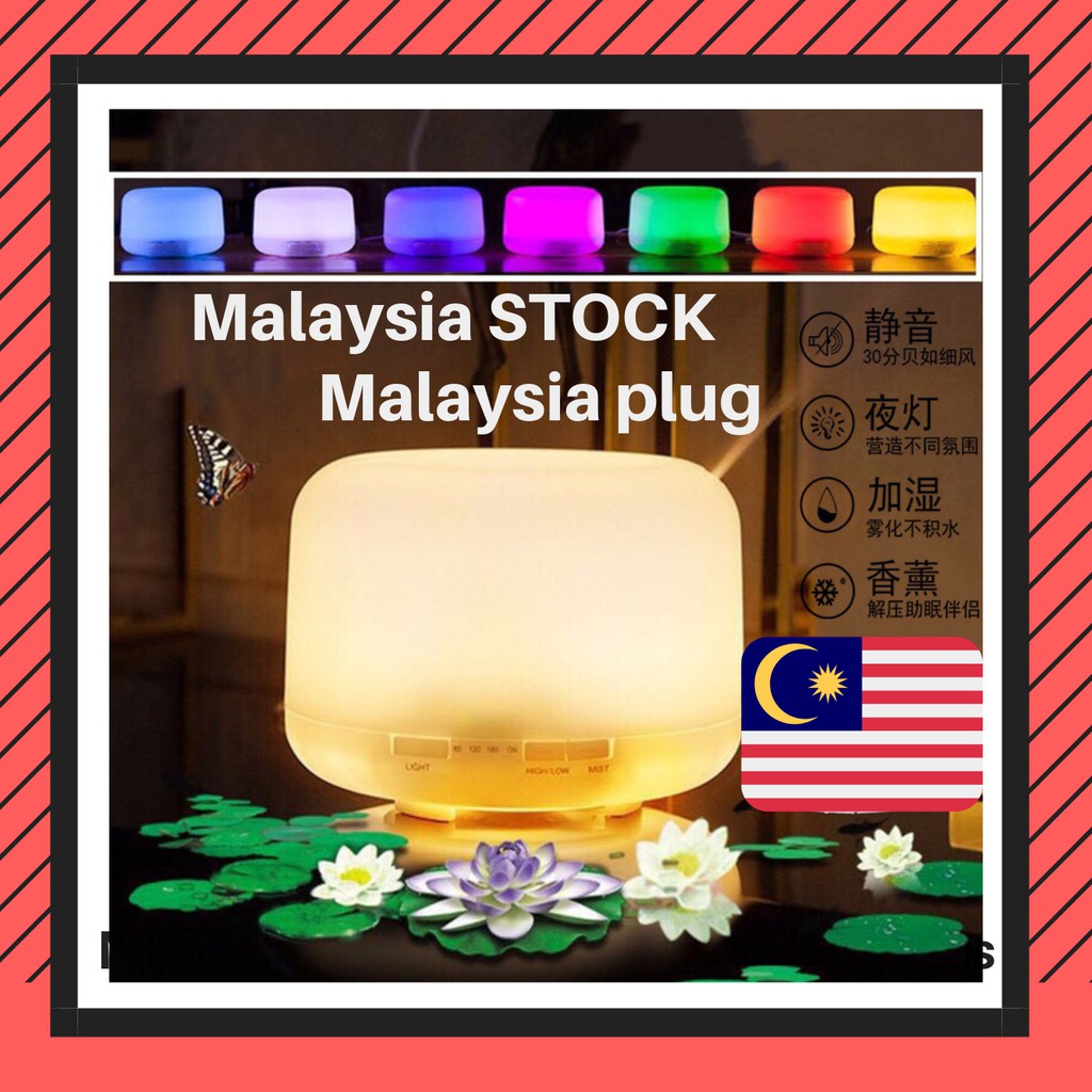 MUJI-500ml Aromatherapy Essential Oil Diffuser Ultrasonic Air ...