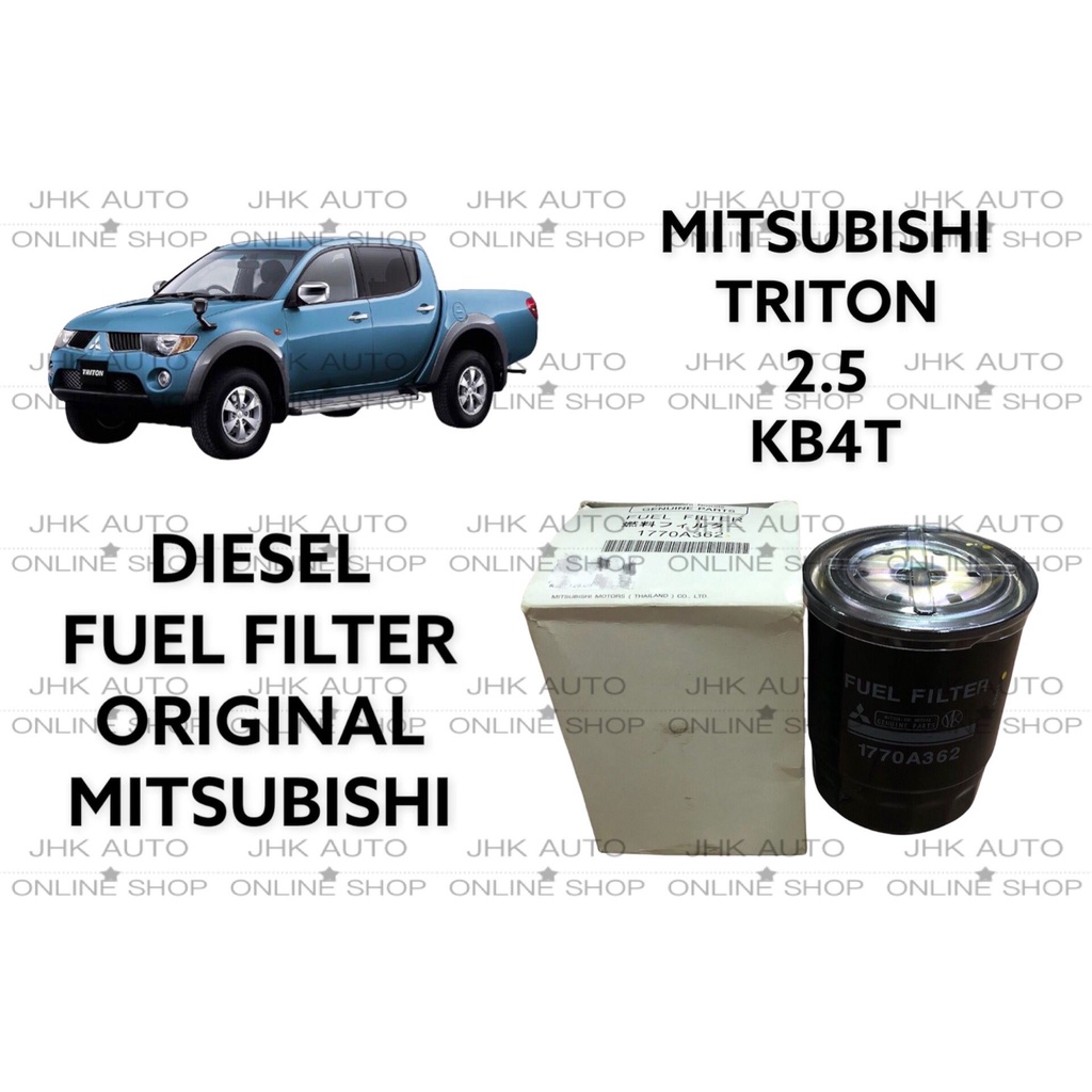 MITSUBISHI TRITON 2.5 KB4T DIESEL FUEL FILTER 100%ORIGINAL 1770A362 ...
