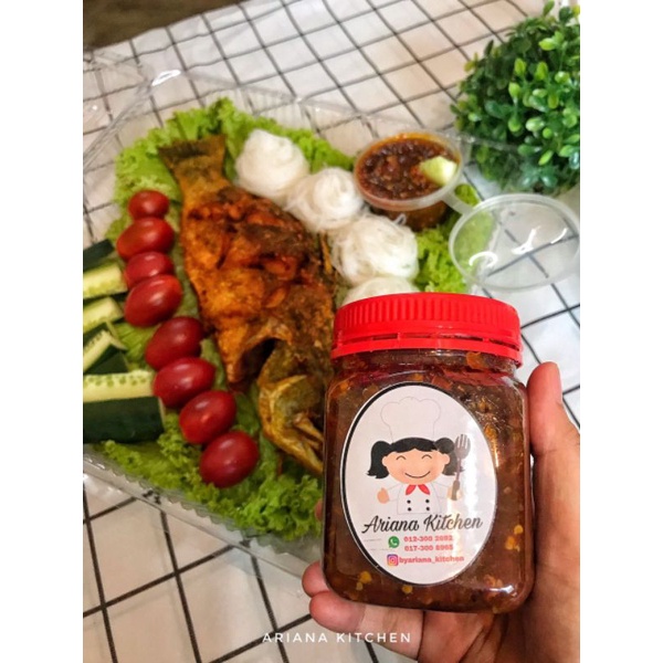 SOS MIANG PLA PAO by ARIANA KITCHEN READY TO EAT SOS PEDAS BERAPI MIANG ...