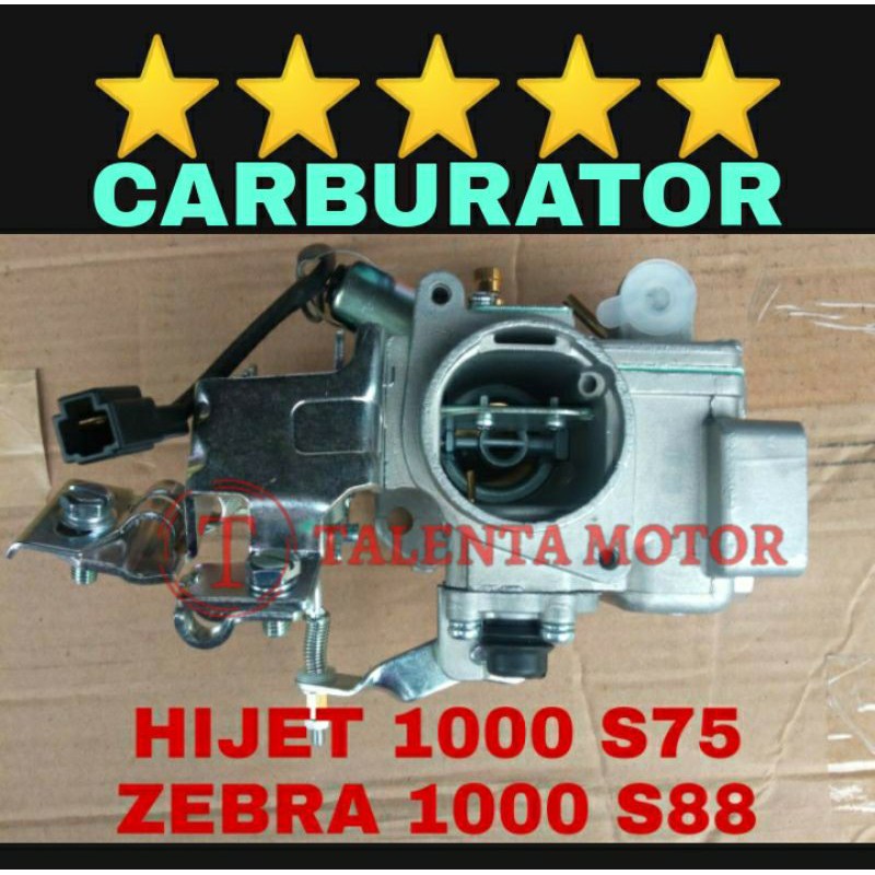 WARRANTY. CARBURETOR HIJET 1000 S75 ZEBRA S88 1.0 1000CC JETSTAR ...