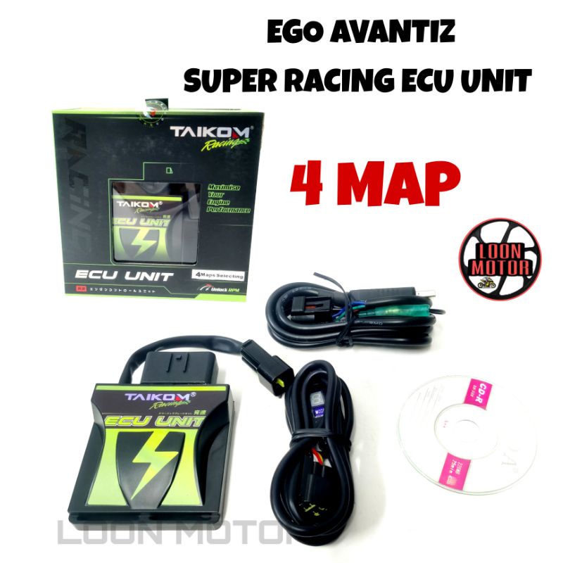 EGO AVANTIZ/SOLARIZ SUPER RACING ECU UNIT 4 MAP - TAIKOM RACING ...