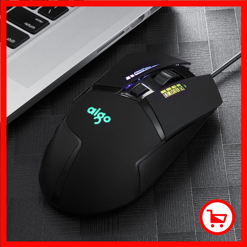Aigo Q826 High Speed Gaming Mouse Wired 6D DPI 2400 LED Work From Home ...