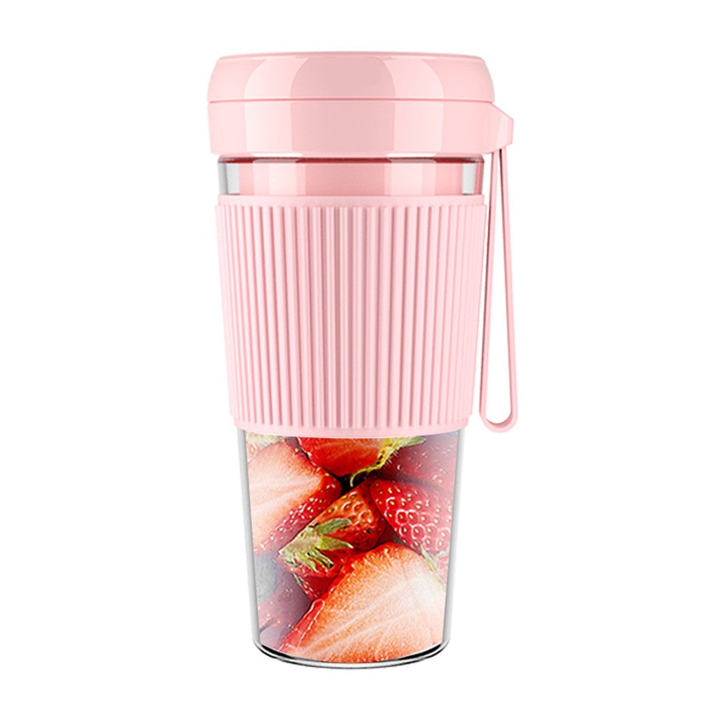 280ml Mini Portable Juicer Electric Fruit USB Rechargeable Smoothie ...