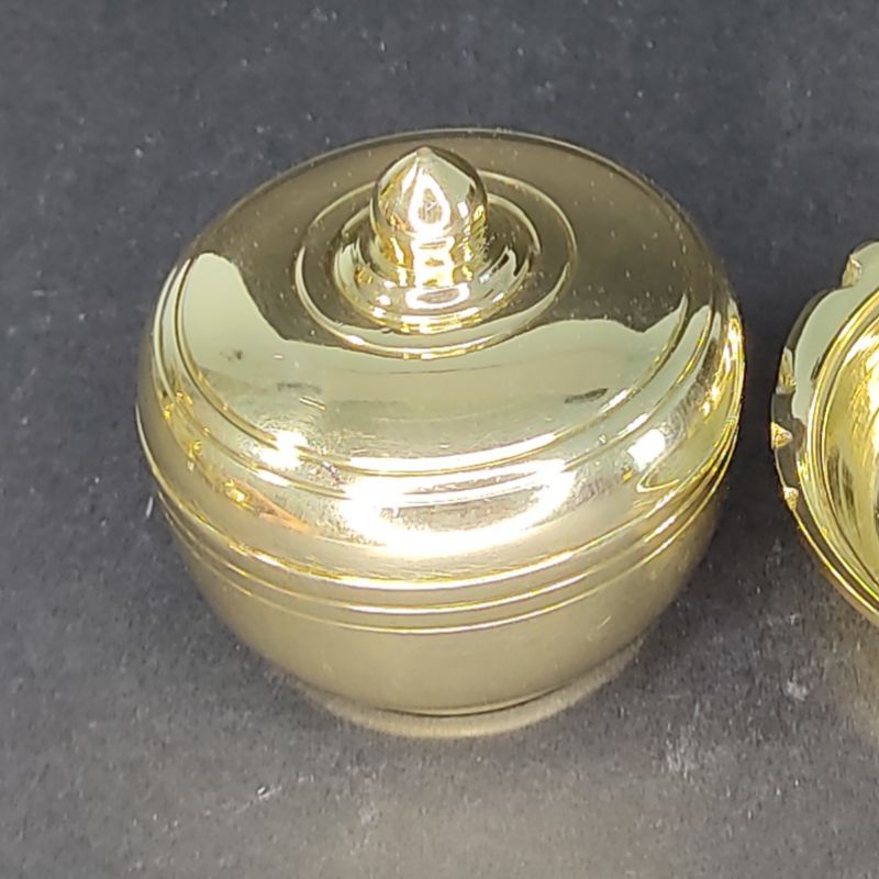 Bekas Cincin/Bekas Bunga Rampai Tembaga Bentuk Labu (Kecil) | Shopee ...