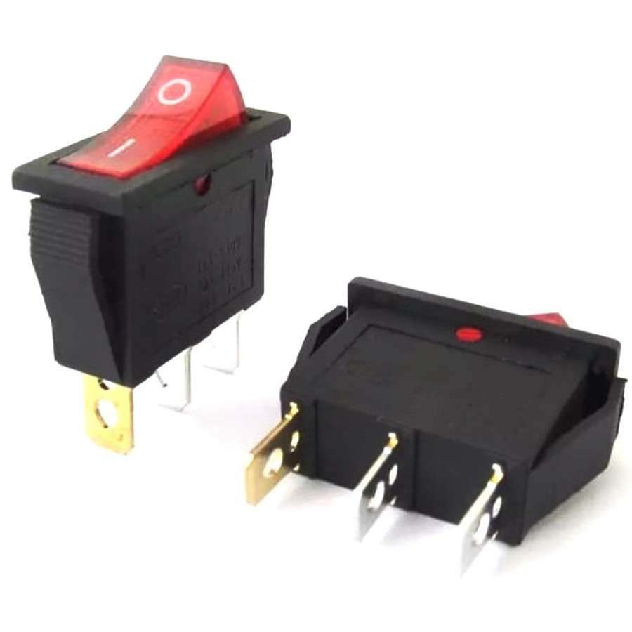 Rocket Switch 3 Pin ON OFF Switch 16A 250V/AC 20A 125V/AC | Shopee Malaysia