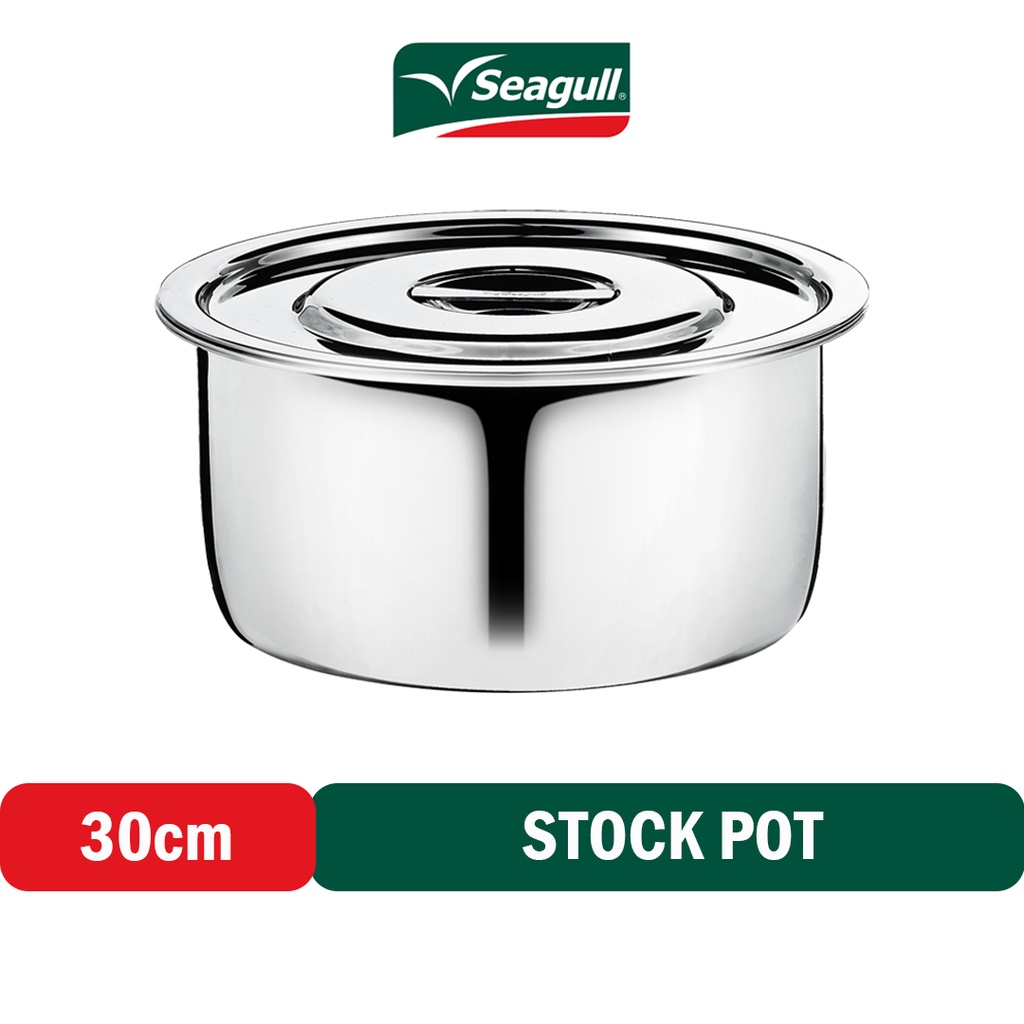 Seagull Stainless Steel Stock Pot (30cm) | Shopee Malaysia