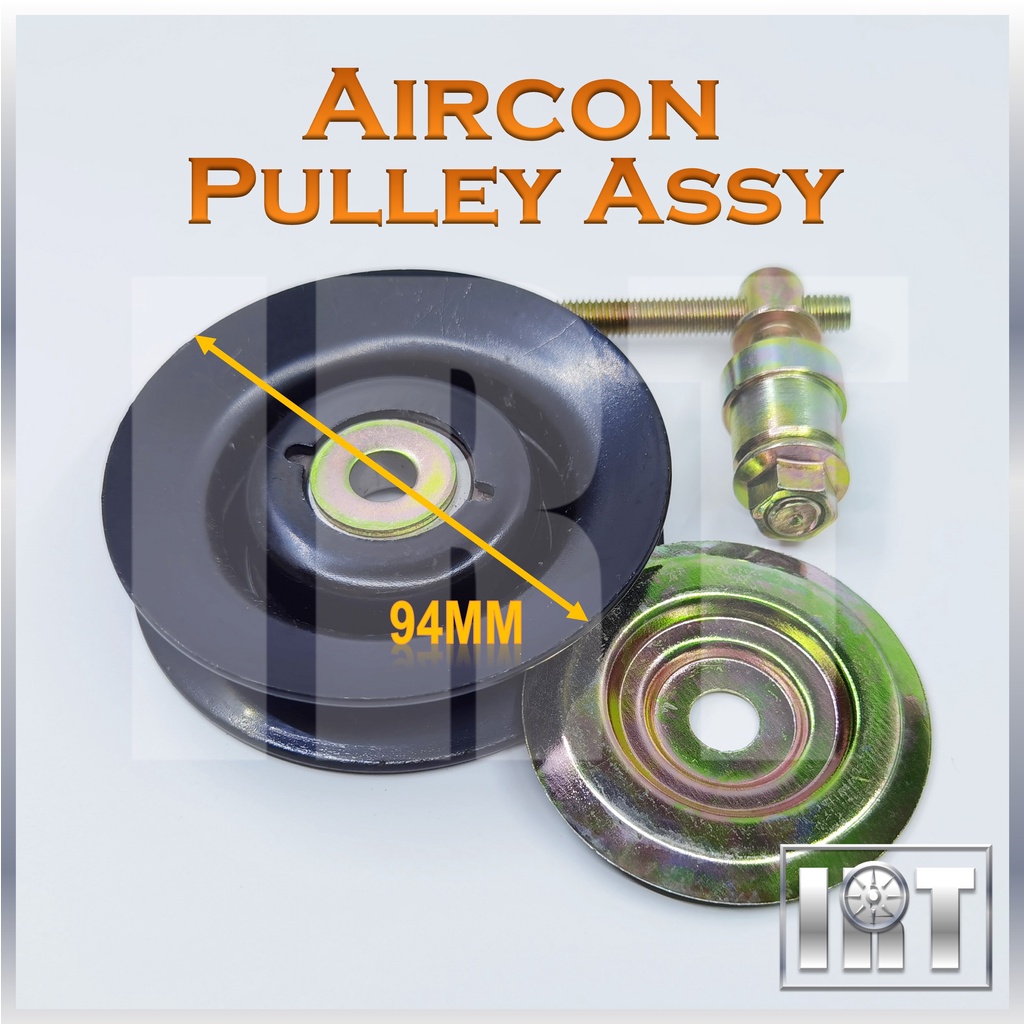 94mm Aircon Pulley Assy Car Lorry Aircond Kereta Lori Universal Adjust ...