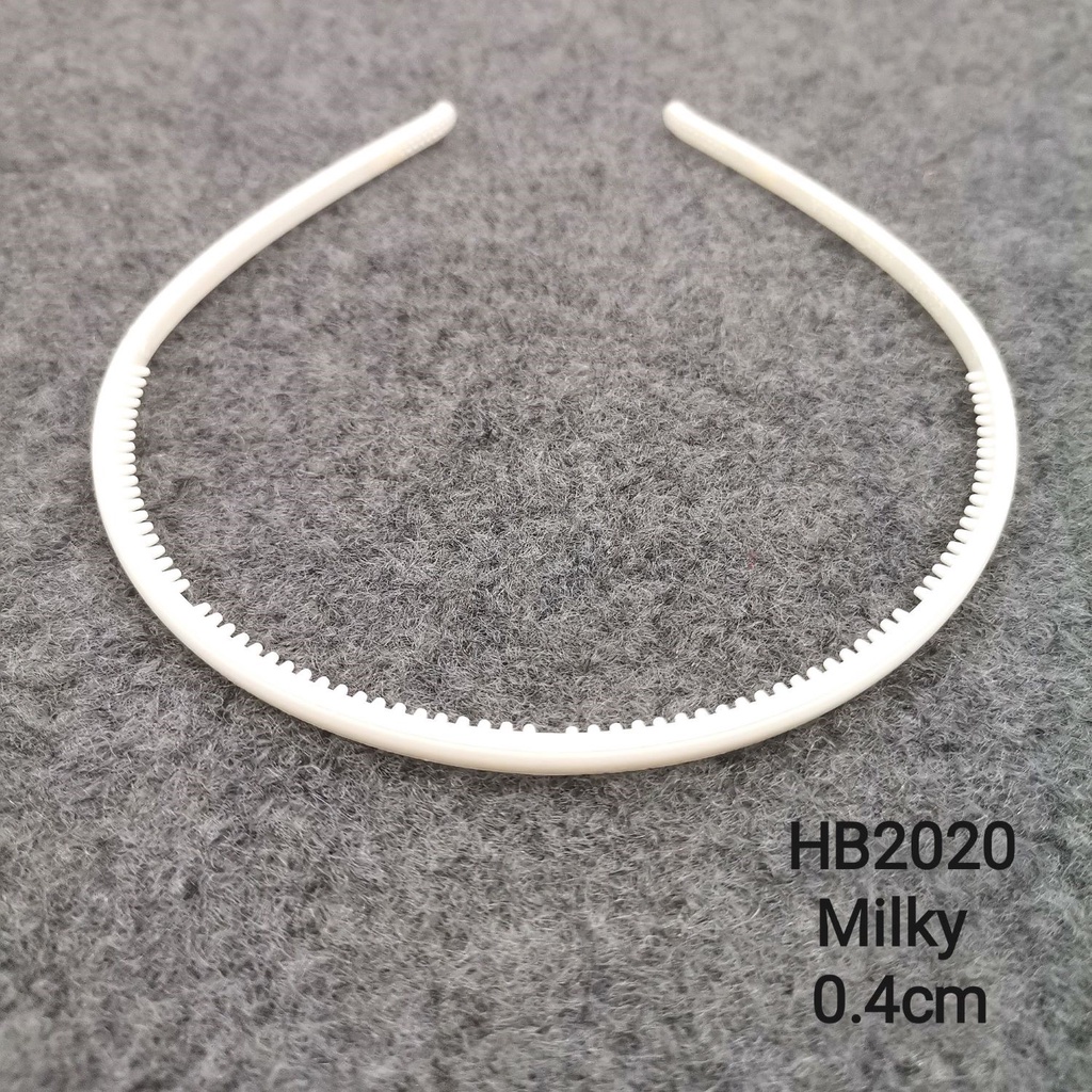 Hairband Plastic Black Headband White Hair Band Cekak Rambut Hitam ...